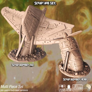 Scrapyard Scrap Heap Scenery Scatter Terrain 3d Print Team 40 AOS ...