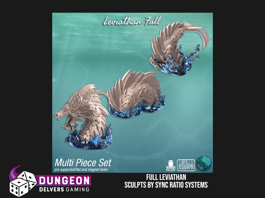 Dark Tides Fish Folk Leviathan Monster DND Fantasy Sci-fi Merman ...
