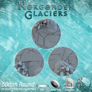 Ice Scenic Scenery Bases Resin 3d Print Fantasy Sci-fi Glacial Snow ...