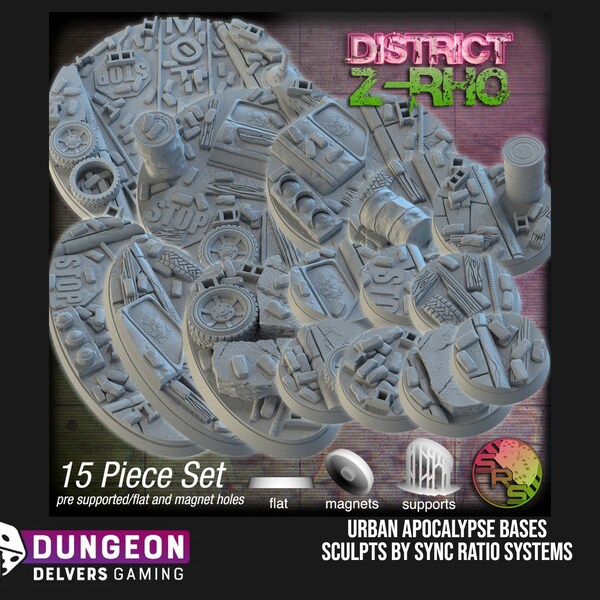 25mm Urban Bases - Etsy