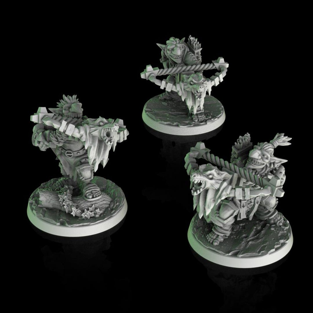 Goblin Crossbow Unit Fantasy DND Green Race Orc Blood Path Bowl Finder ...
