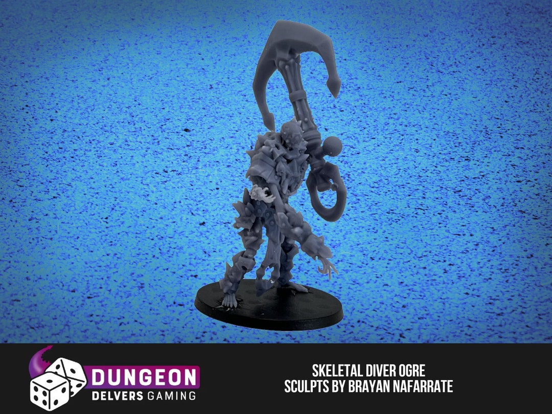 Skeleton Giant Ogre Anchor DND Pathfinder Dungeons Dragons - Etsy