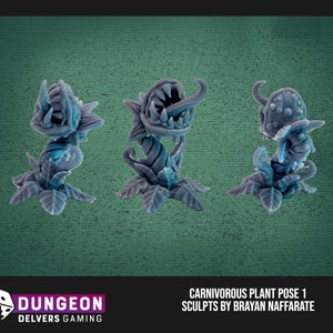 Carnivorous Plants Jungle Swamp DND Fantasy Sci-fi Terrain - Etsy Australia
