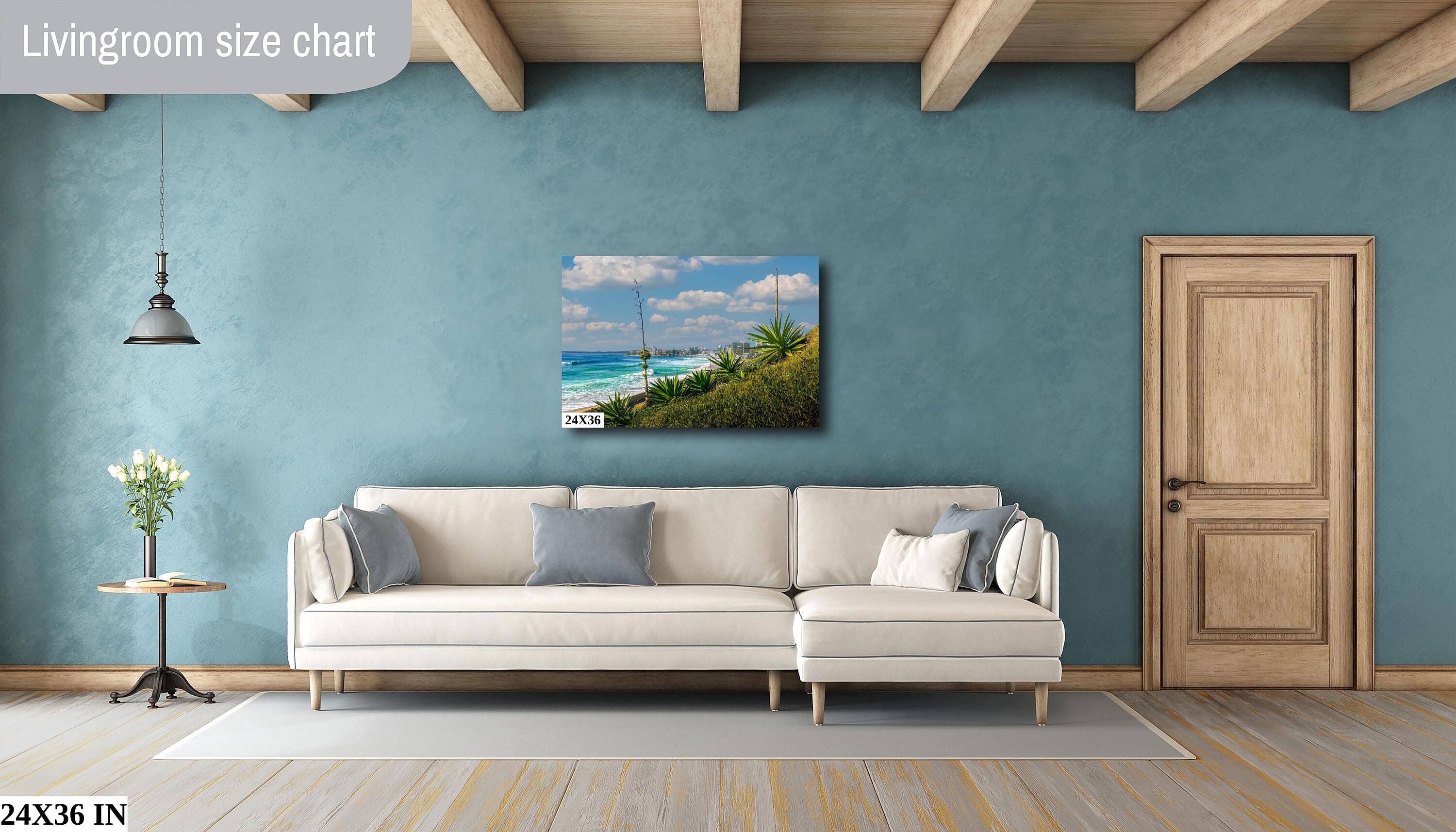 Cronulla Beach Art From a Different Perspective, on Wall Art ,canvas ...