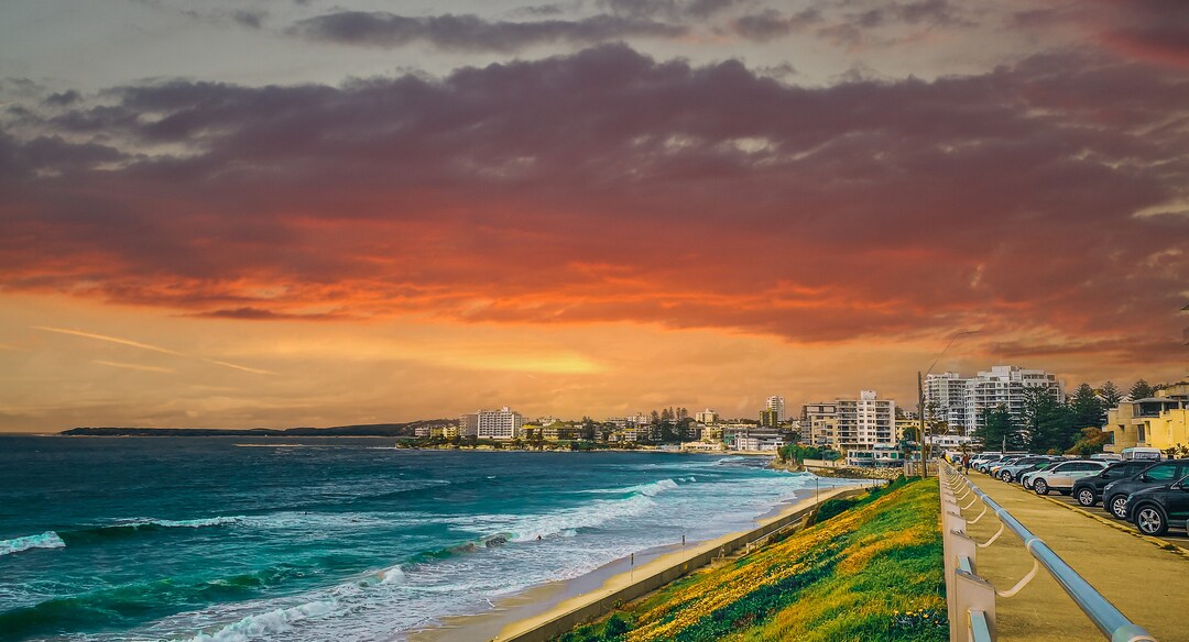 Sunset at Cronulla Beach! Sutherland Shire, NSW. Love Cronulla - Etsy ...