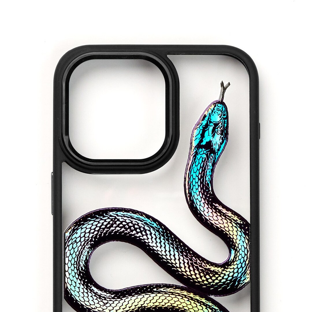 Holo Snake, Holographic Color Print, iPhone Case, iPhone 15 14 13 12 11 Pro Max Case - Etsy