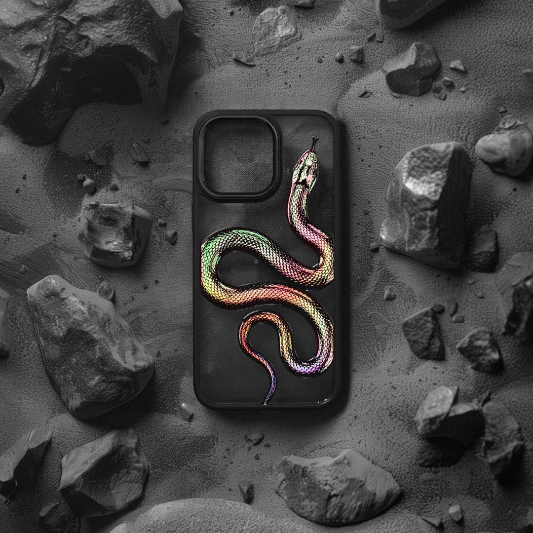 Holo Snake, Holographic Color Print, iPhone Case, iPhone 15 14 13 12 11 Pro Max Case - Etsy