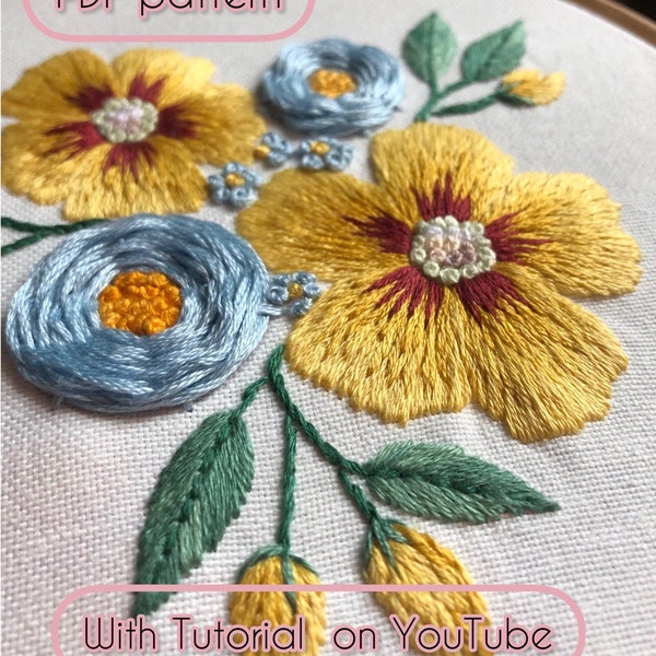 Youtube Embroidery Pattern - Etsy