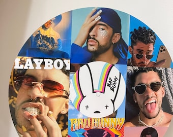 Vinyl Record Bad Bunny | Etsy