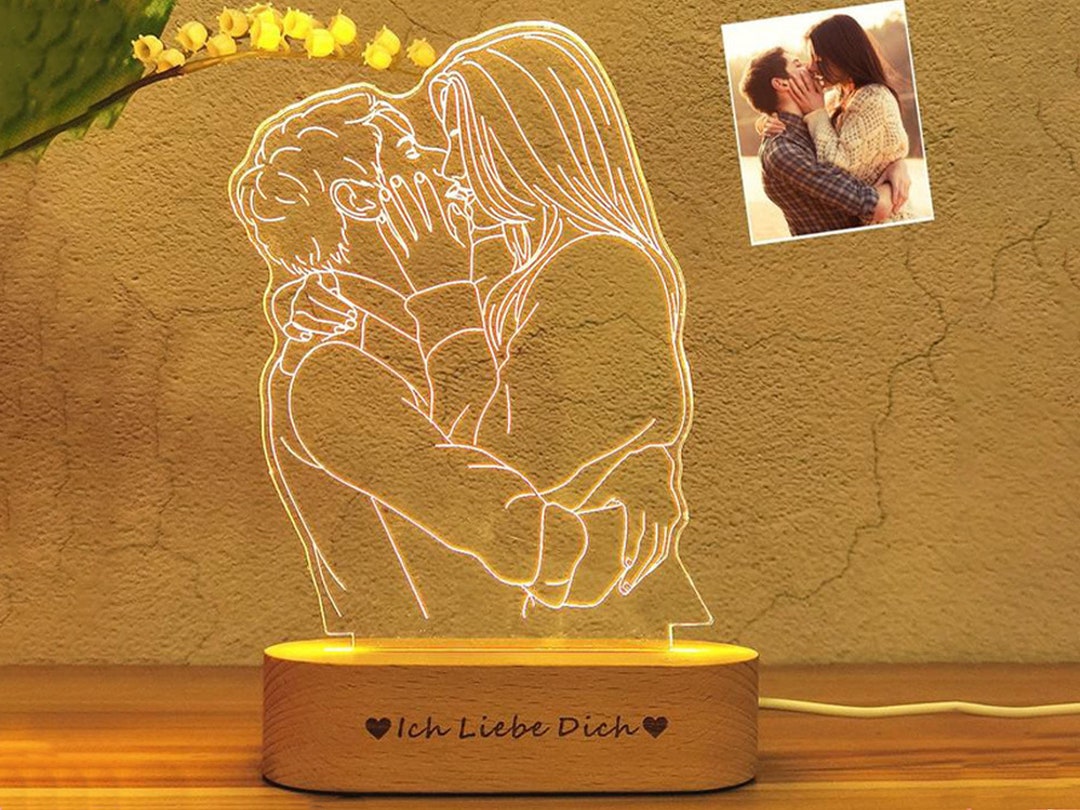 Customized Photo Lamps Customized Photo Night Lights - Etsy