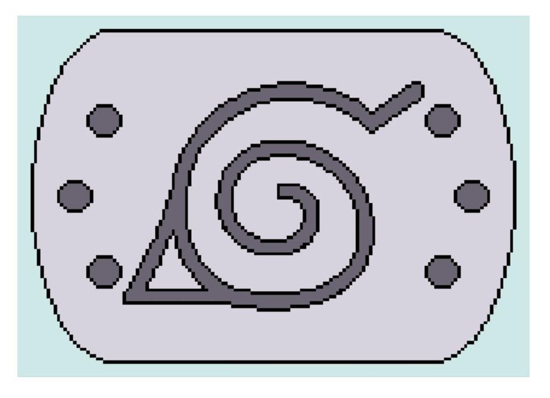 Naruto Hidden Leaf Village Chart, Blanket, Afghan, Crochet, Throw ...