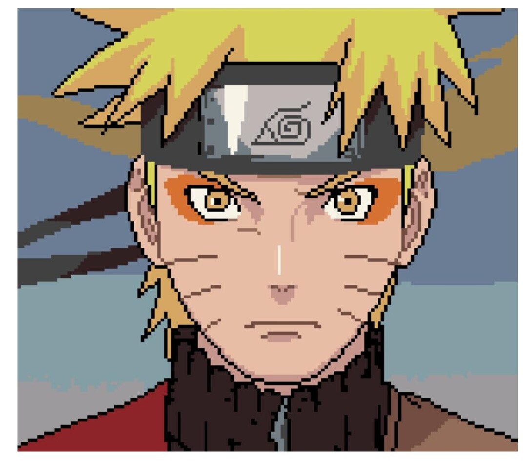 Naruto Blanket, Afghan, Crochet, Throw, Knitting Chart Pattern. - Etsy