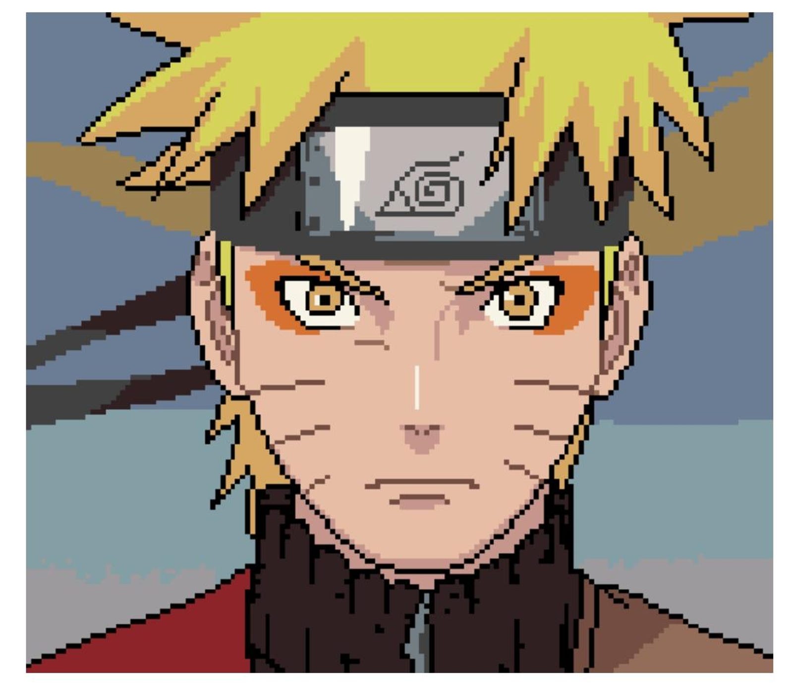 Naruto Blanket, Afghan, Crochet, Throw, Knitting Chart Pattern. - Etsy