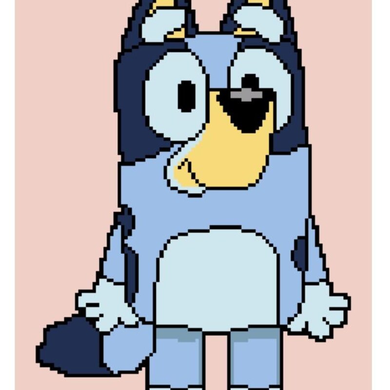 Bluey Crochet Pattern - Etsy