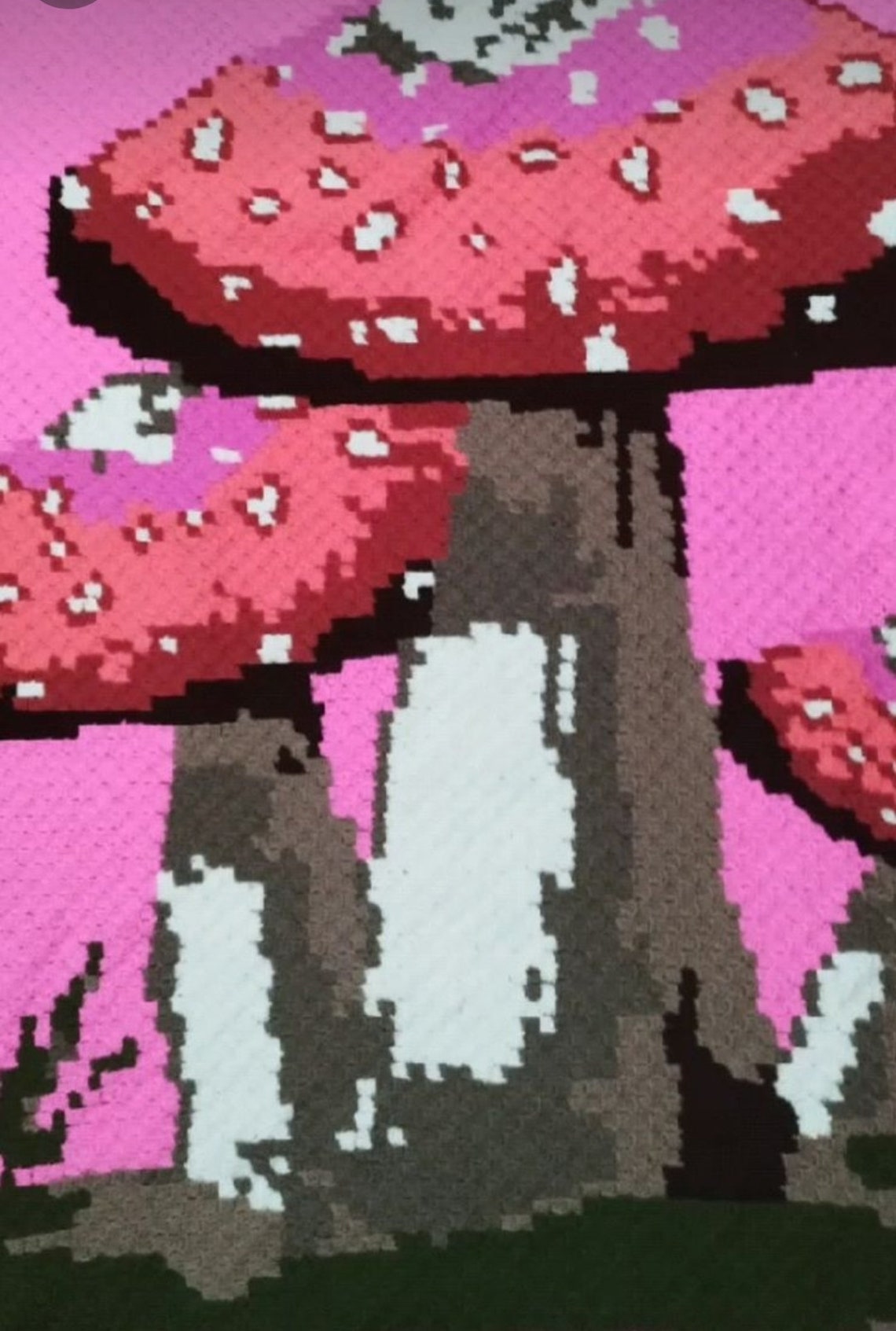 Blanket, Afghan, Throw, Knitting Pattern, Crochet Pattern, C2c ...