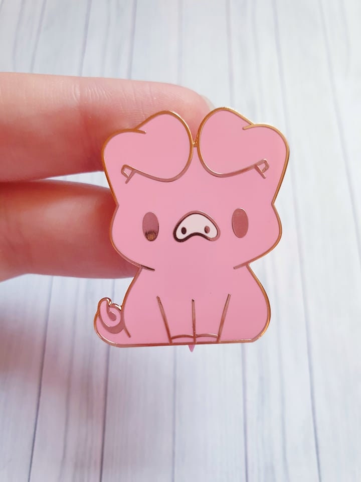 Pig Pin - Etsy