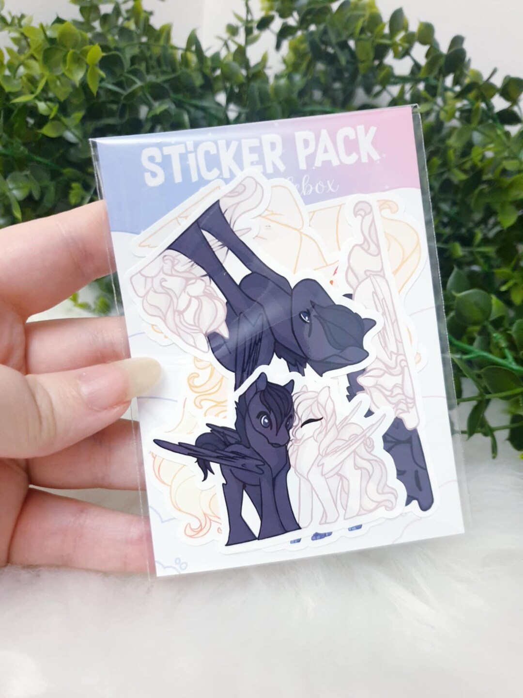 Pegasus & Unicorn Sticker Pack - Patreon Edition / Crytpid / Mythical ...