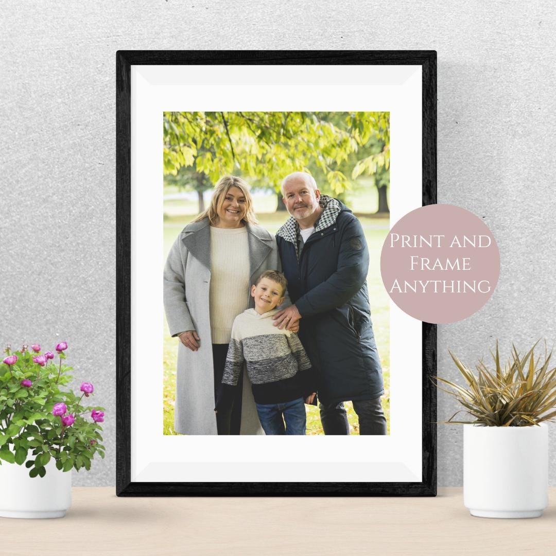 Print and Frame Anything, Photo Framing, Personalised Photo Gift ...