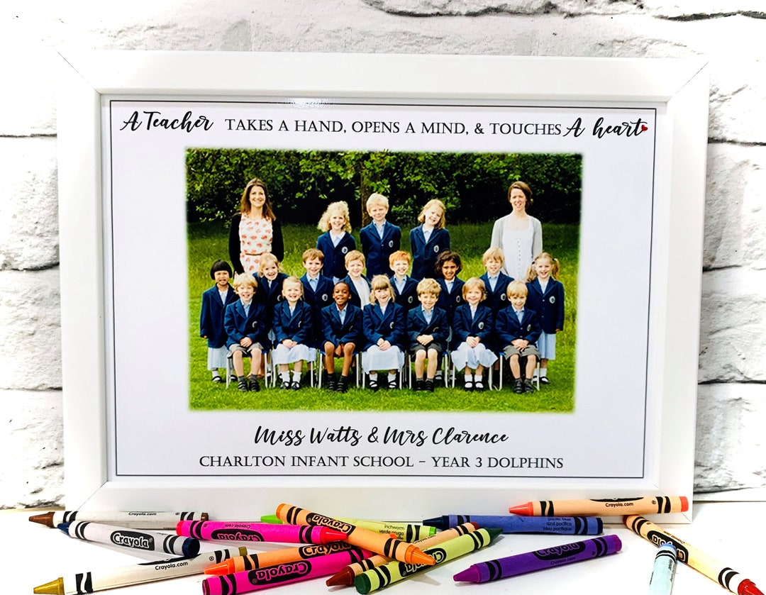 Personalized Teacher Photo Collage Print: End of Term Gift - Etsy