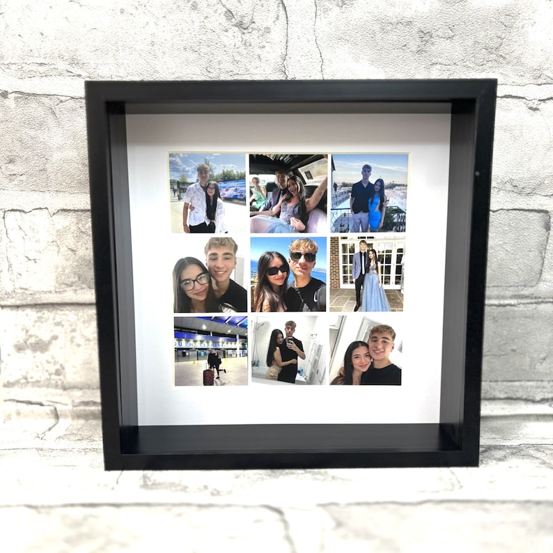 Personalized Photo Collage Frame | Friend Gift - Etsy