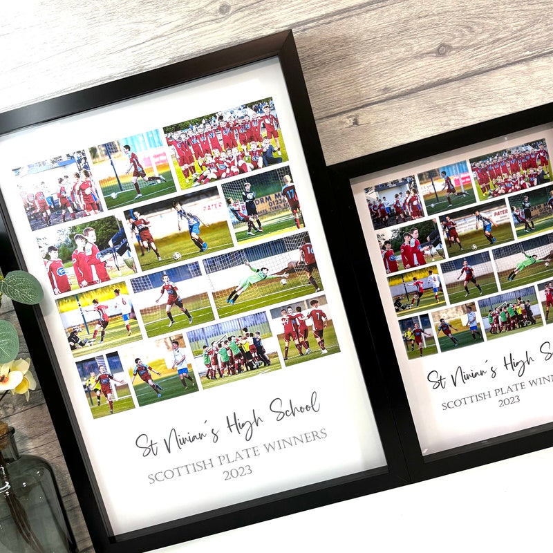 Collage de fútbol - Etsy México