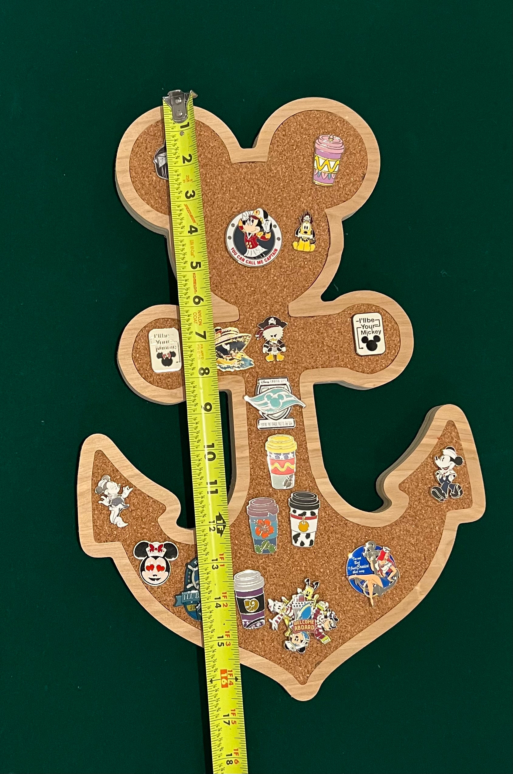 Inspired Disney Cruise Line DCL Inspired Anchor PIN Cork Board With ...