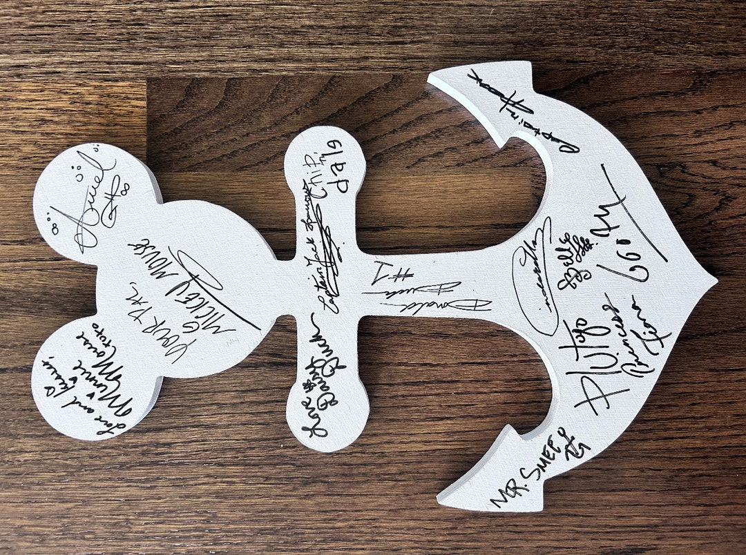 Disney Cruise Inspired Character Anchor for Signature Collection DCL ...