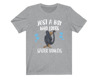 Spider Monkey Shirt | Etsy