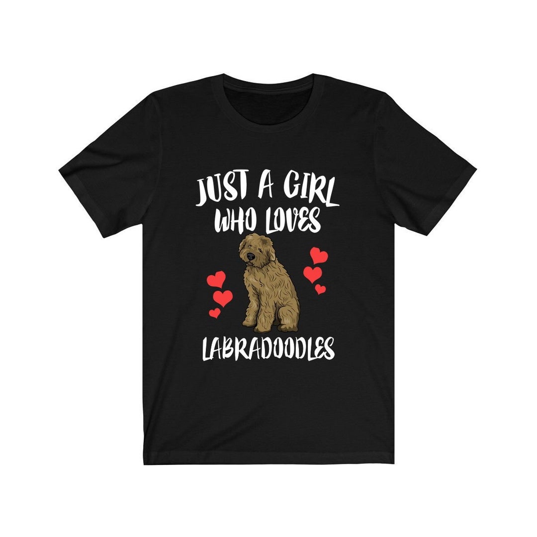 Nur ein Mädchen, das Labradoodles Shirt liebt, Hundebesitzer Geschenk ...
