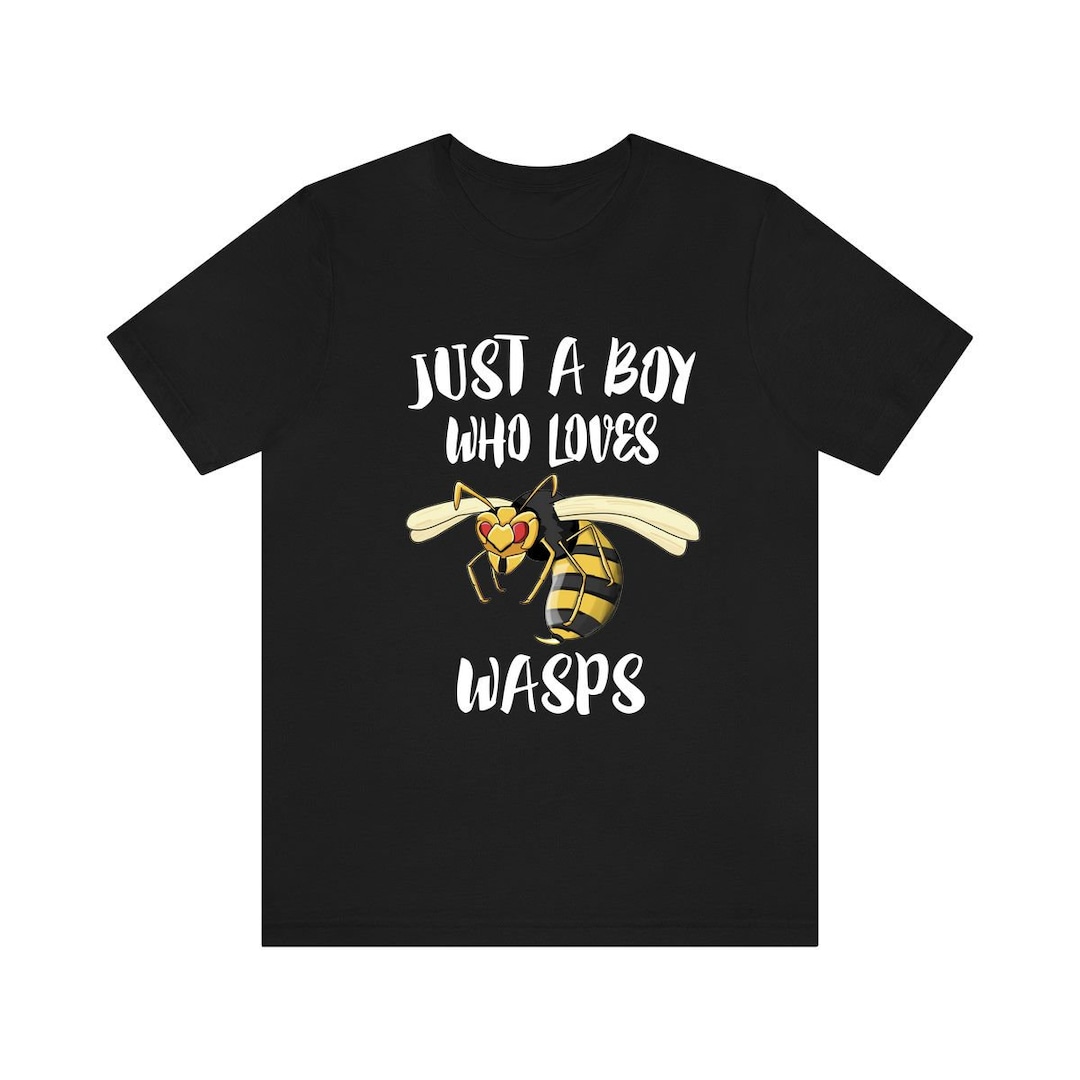 Just A Boy Who Loves Wasps Shirt, Wasp Lover Shirt, Wasp Shirt, Wasp ...