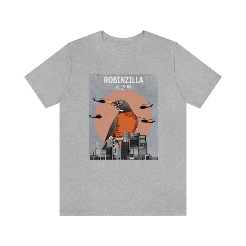 Robinzilla American Robins Shirt Funny Robin Lover Shirt - Etsy