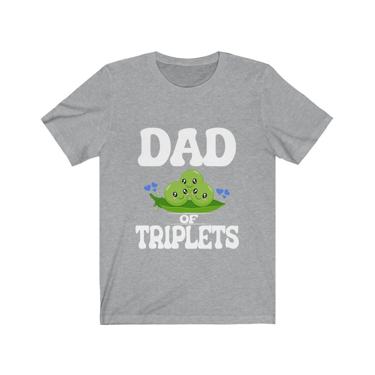 Dad of Triplets Shirt Dad of Triplets Gift Dad of Triplets - Etsy