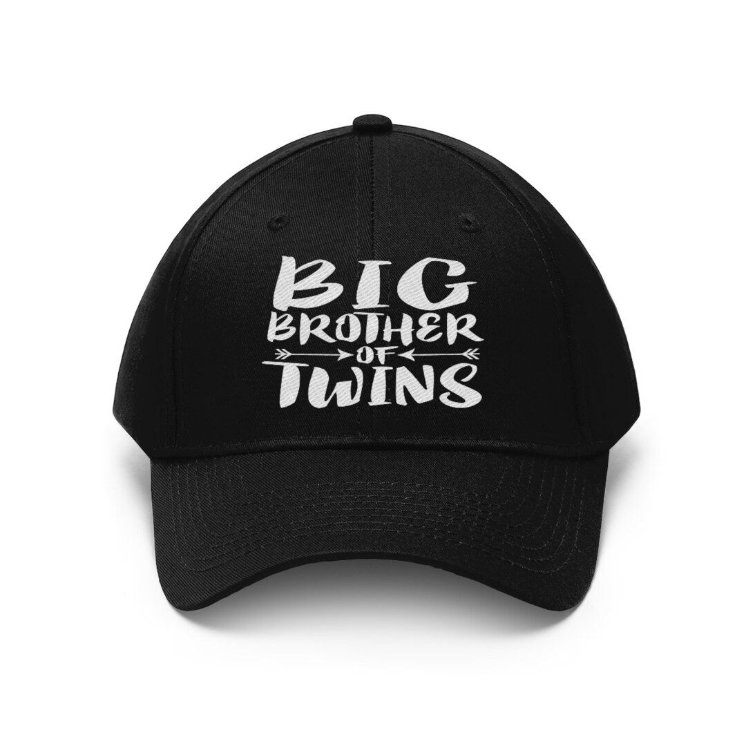 Big Brother of Twins Hat, Big Brother of Twins Gift Unisex Twill Hat - Etsy