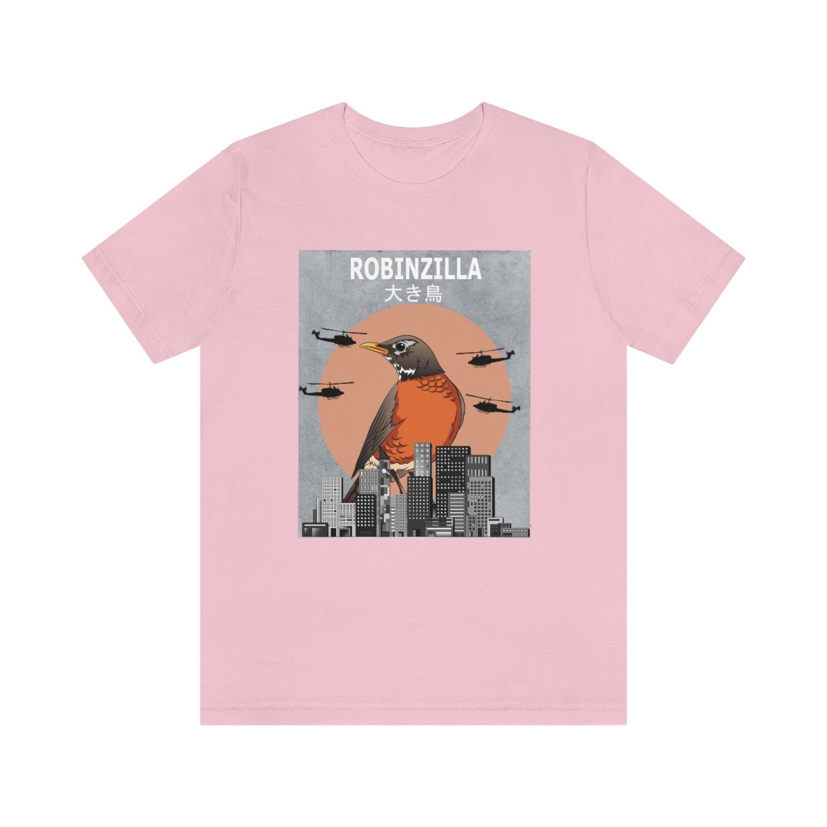 Robinzilla American Robins Shirt Funny Robin Lover Shirt - Etsy
