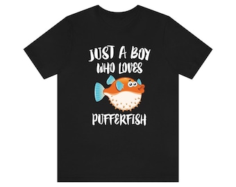 Boy Pufferfish Shirt - Etsy