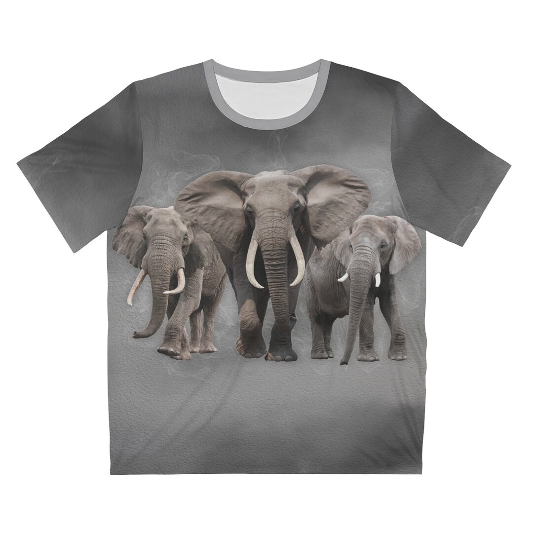 Elephant Herd T-shirt, African Elephant Shirt, Elephant Lover Shirt ...