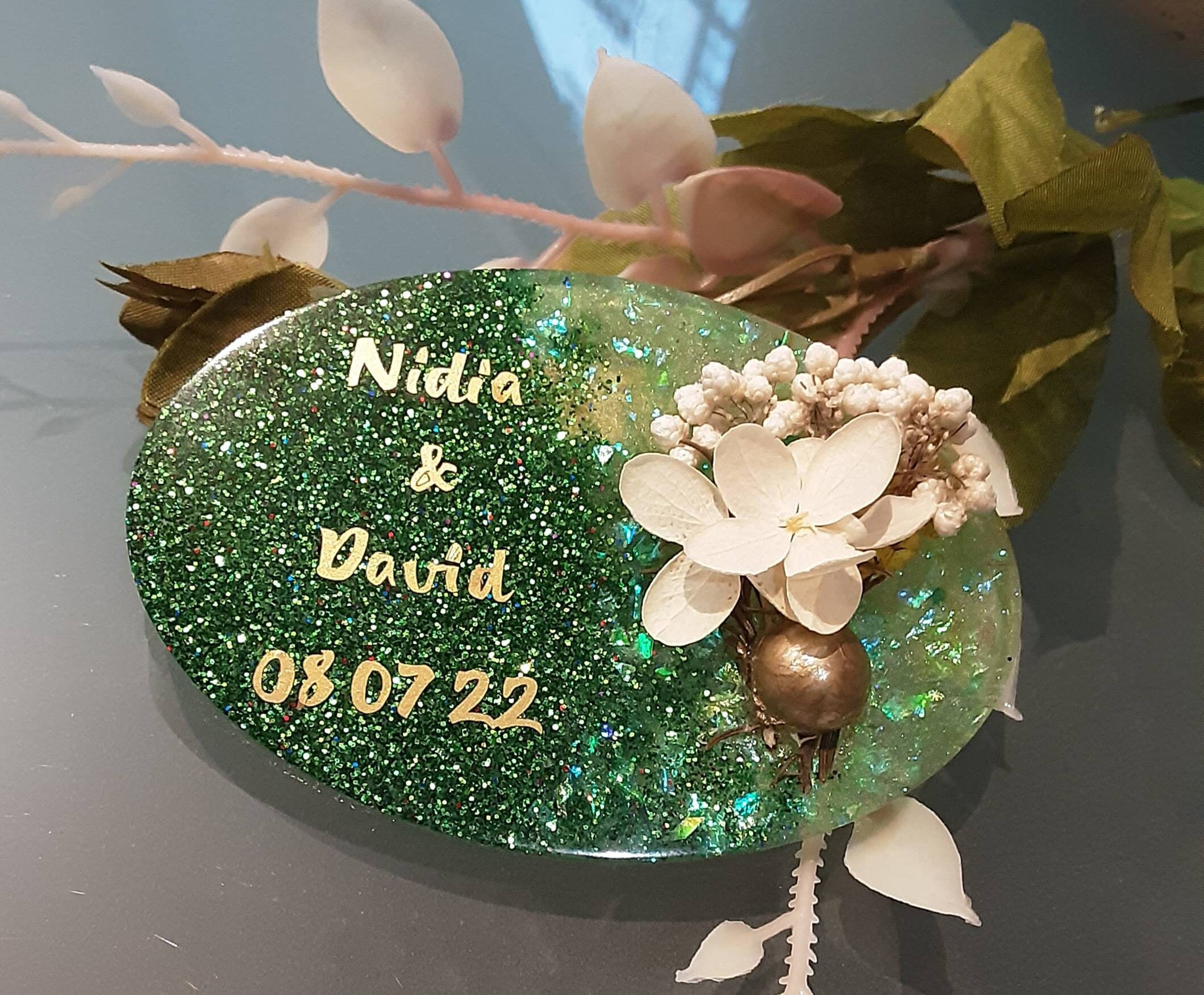 Personalized Wedding Favours for Guests/resin Fridge Magnets for ...