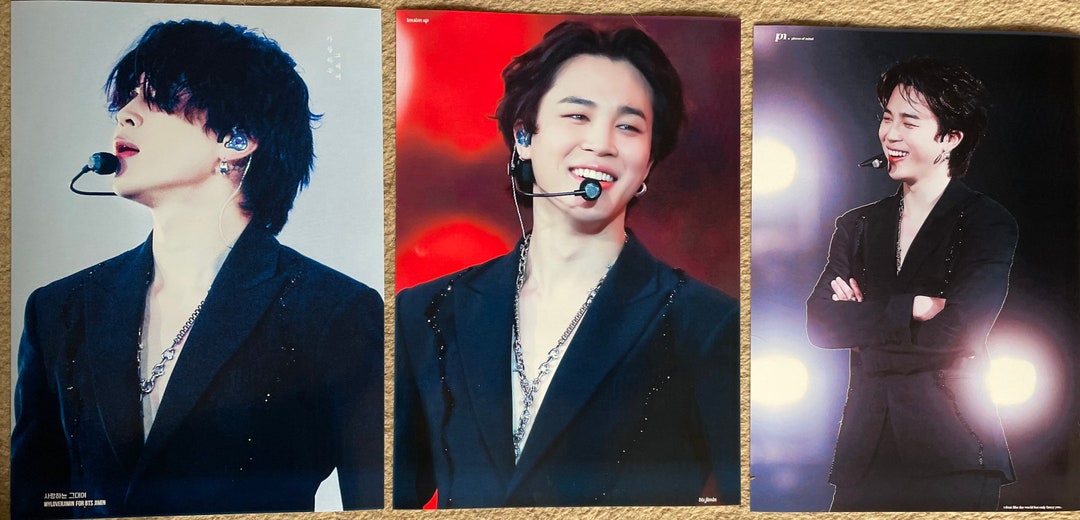 BTS Jimin PTD Seoul Concert Prints - Etsy