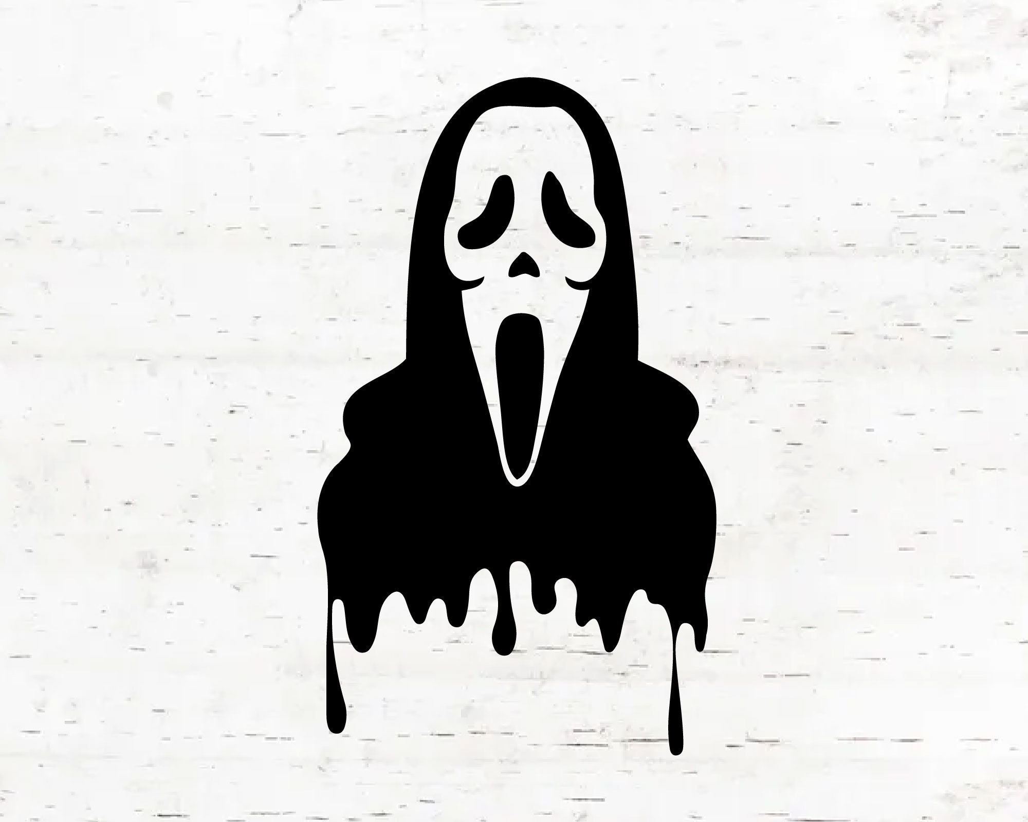 Ghost Face Svg Digital Download Scream Drip Svg Scream Svg - Etsy Australia