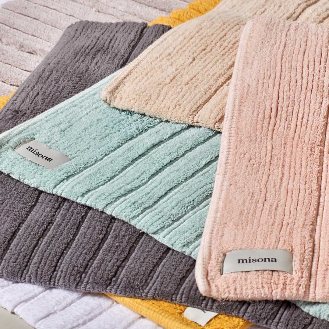 Organic Cotton Bath Mats and Bath Runners - Eco-friendly Sustainable ...