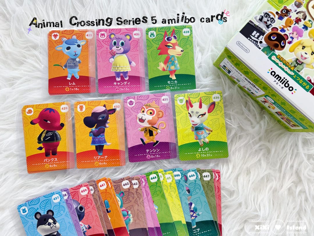 Sitemapcdatahttpsmobelinfbizidcarte Amiibo Animal Crossing Serie 5