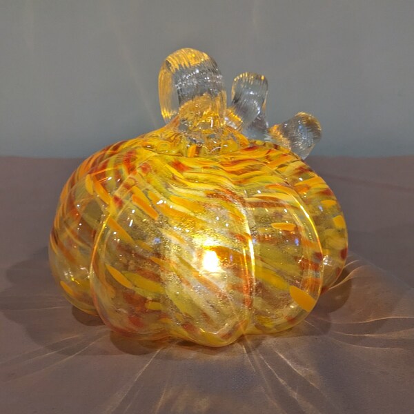 Blown Glass Pumpkins - Etsy