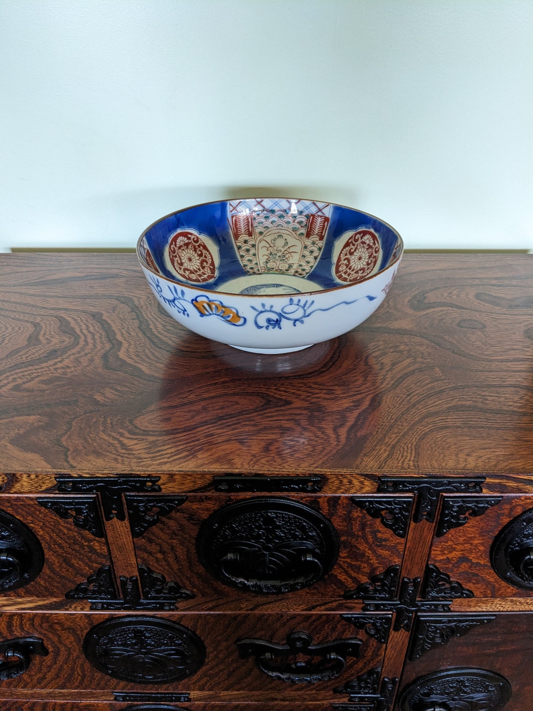 Japanese Amari Bowl Mid 20th Century - Etsy