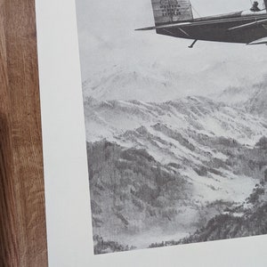 A Vintage Mcdonnell Douglas M-2 Mailplane Poster - Etsy