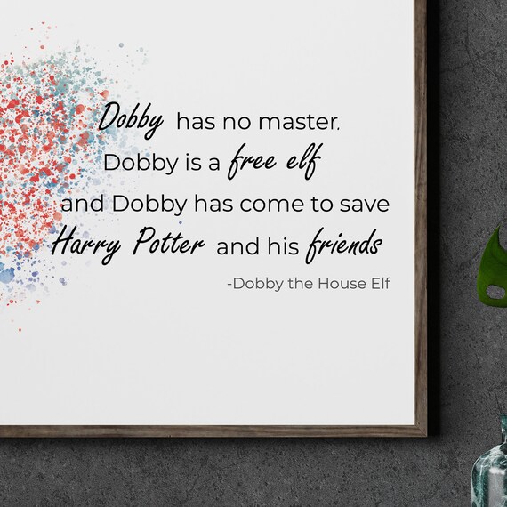 Harry Potter Dobby Quotes