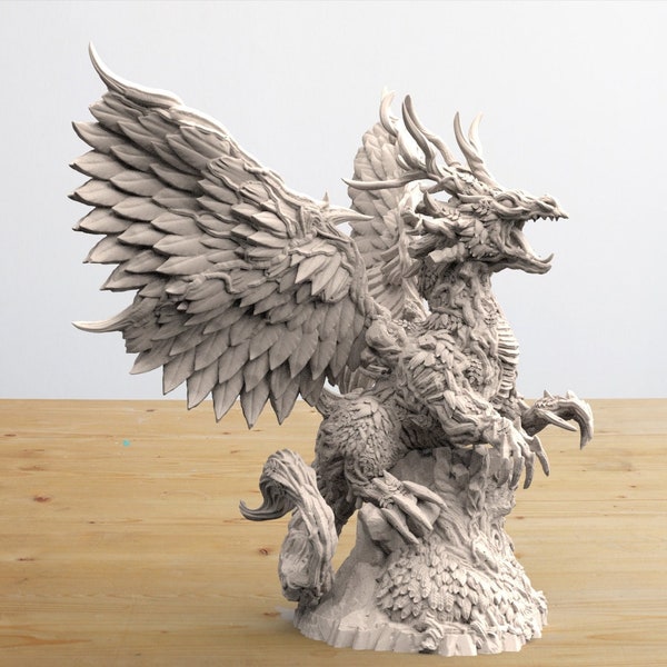 Miniature Forest Dragon - Etsy