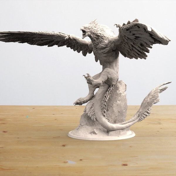 3d Printed Griffon - Etsy