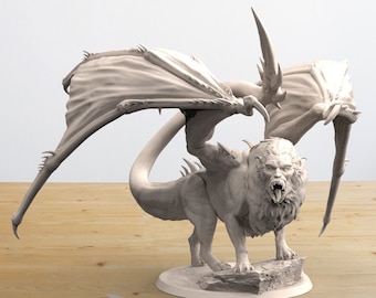 Lord of the Print Manticore - Etsy