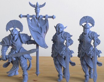 Dwarf Wizard Mage With Staff Miniature for D&D, Pathfinder and Other ...