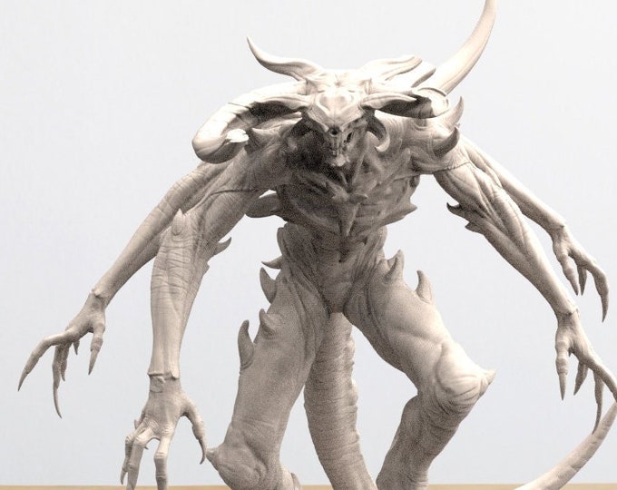 Balgura Sitting 3D Printed Miniature for D&D Pathfinder - Etsy